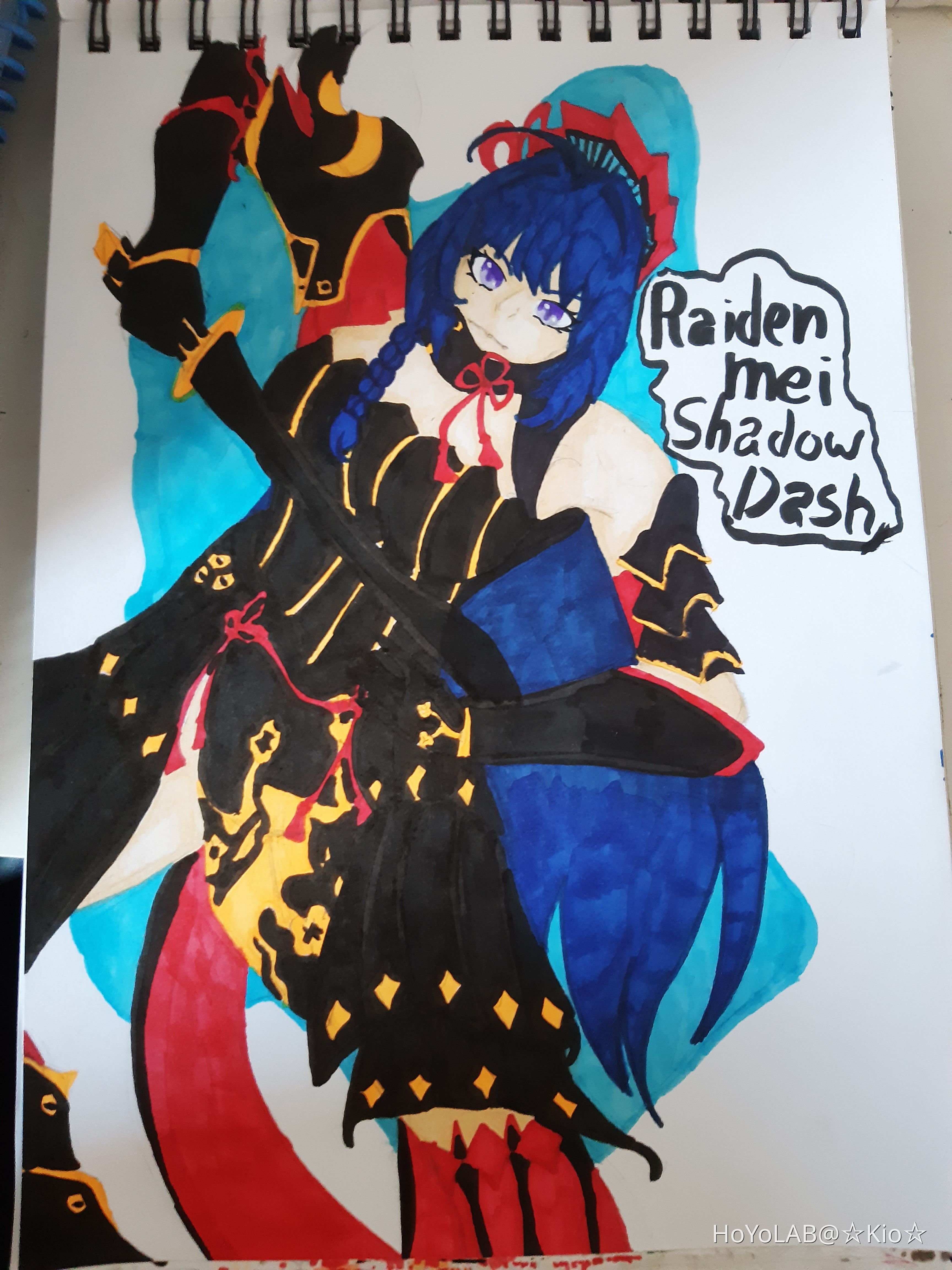 Raiden Mei, Shadow Dash! Honkai Impact 3rd | HoYoLAB