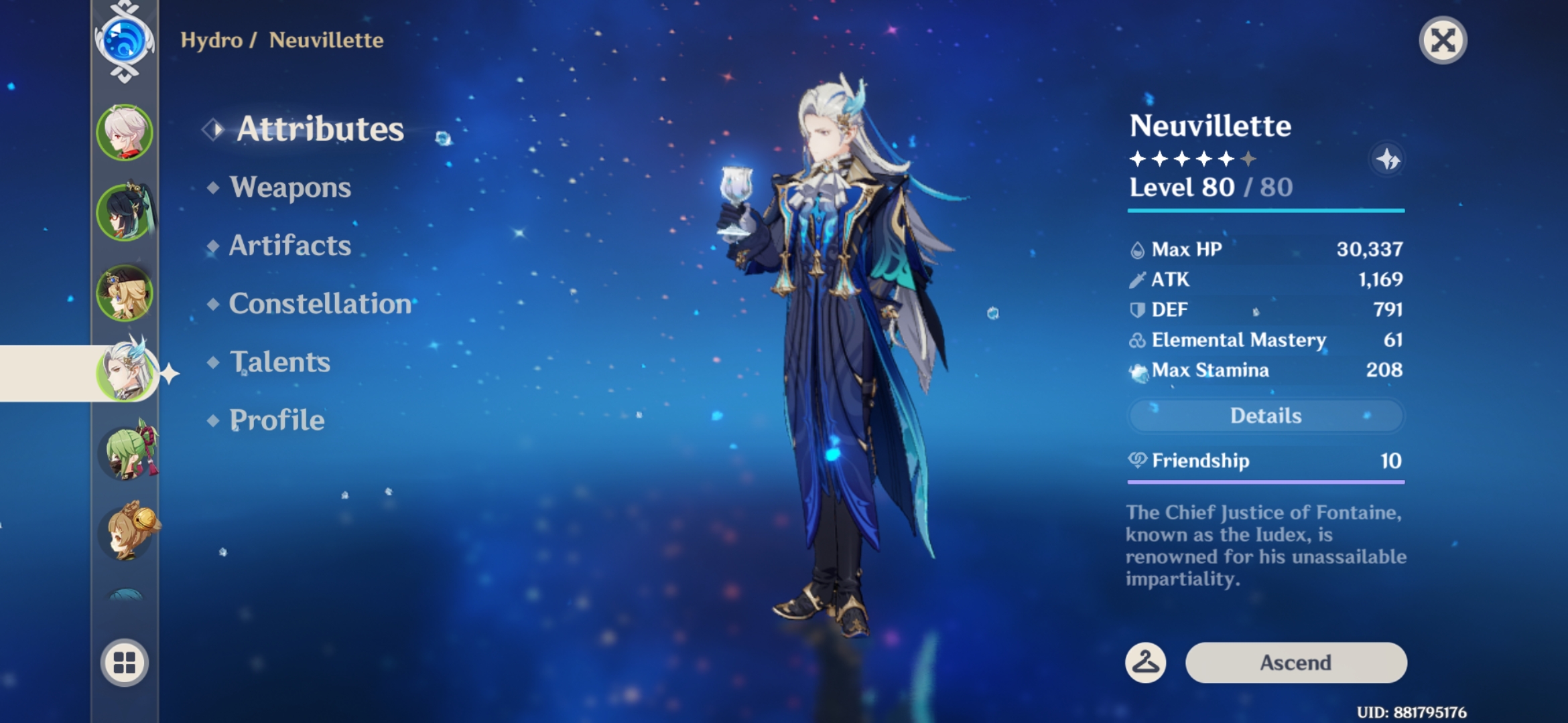 Is my Neuvillette good? Genshin Impact | HoYoLAB