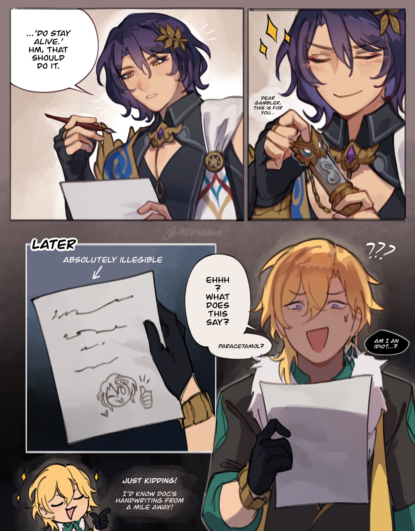 Imagine if he had the doctor handwriting Honkai: Star Rail | HoYoLAB
