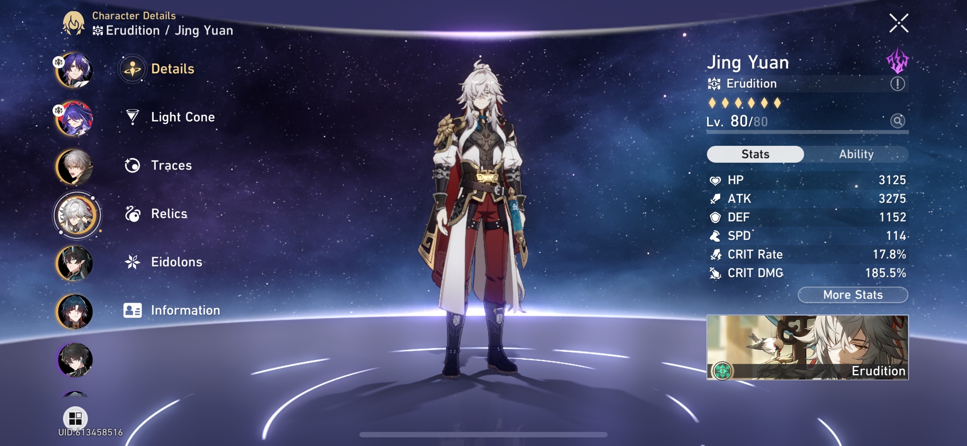 All my hsr five stars also I got every 4 star in the game🤩🤩🤩 Honkai ...