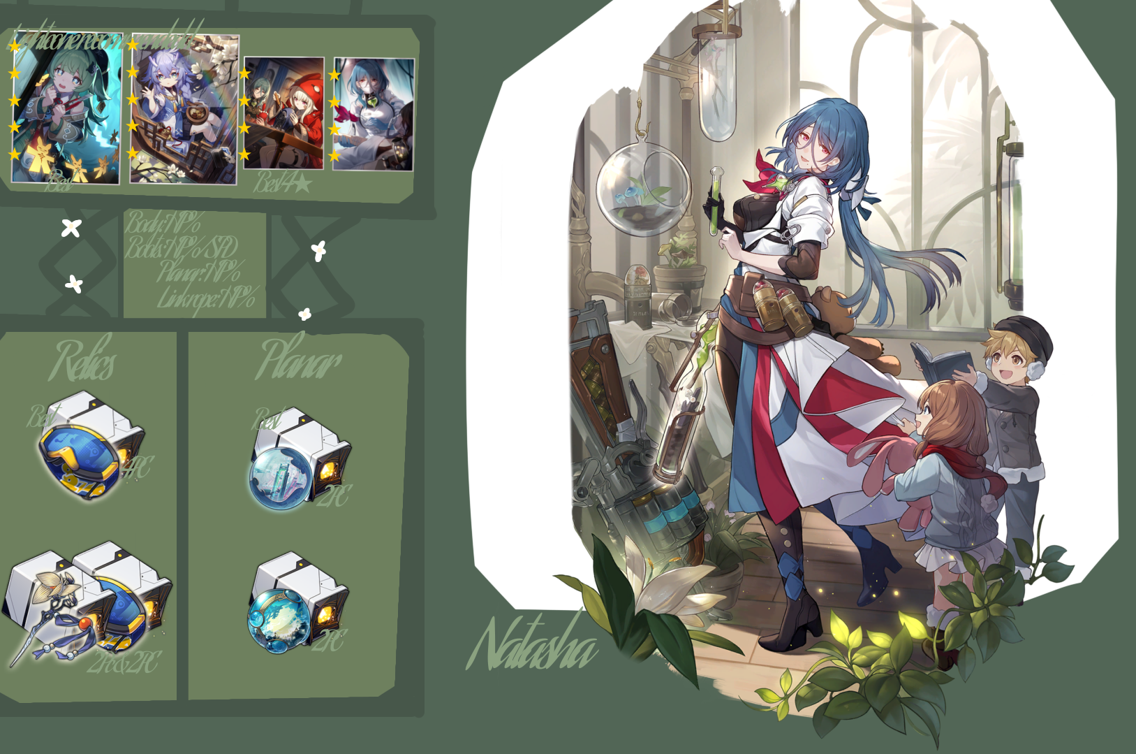 Natasha Build Guide Honkai: Star Rail | HoYoLAB