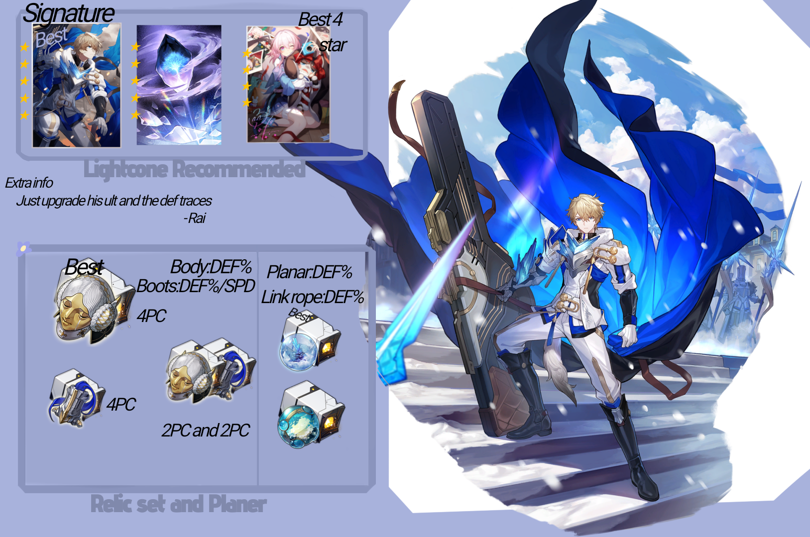 Gepard Build Guide Honkai: Star Rail | HoYoLAB