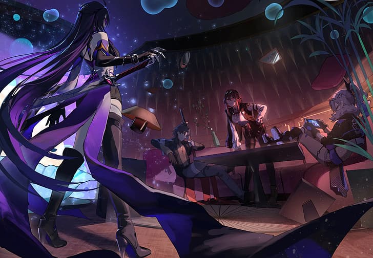 วอลเปเปอร์ของ Acheron ที่ชอบที่สุด Honkai: Star Rail | HoYoLAB