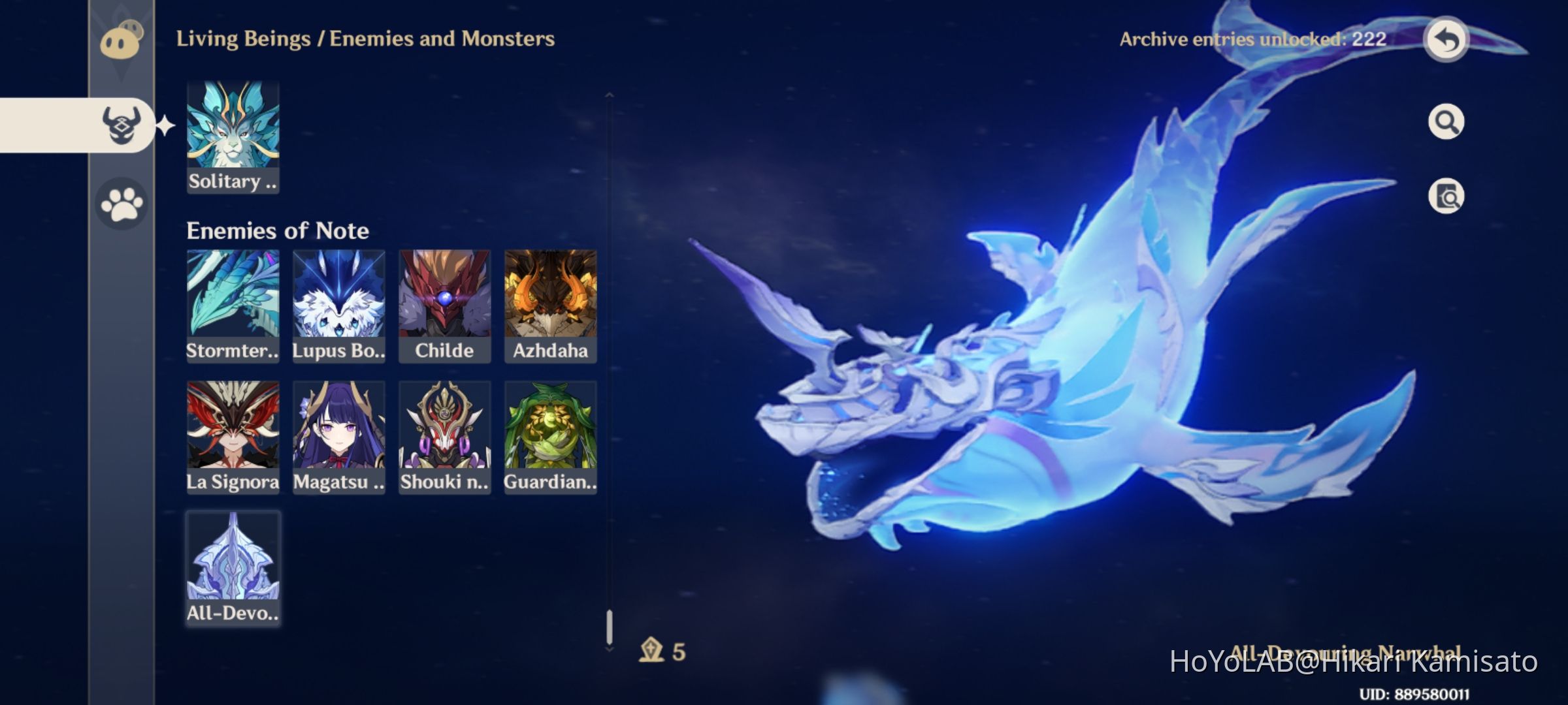 This whale is the most difficult monster boss I have ever fought alone ...