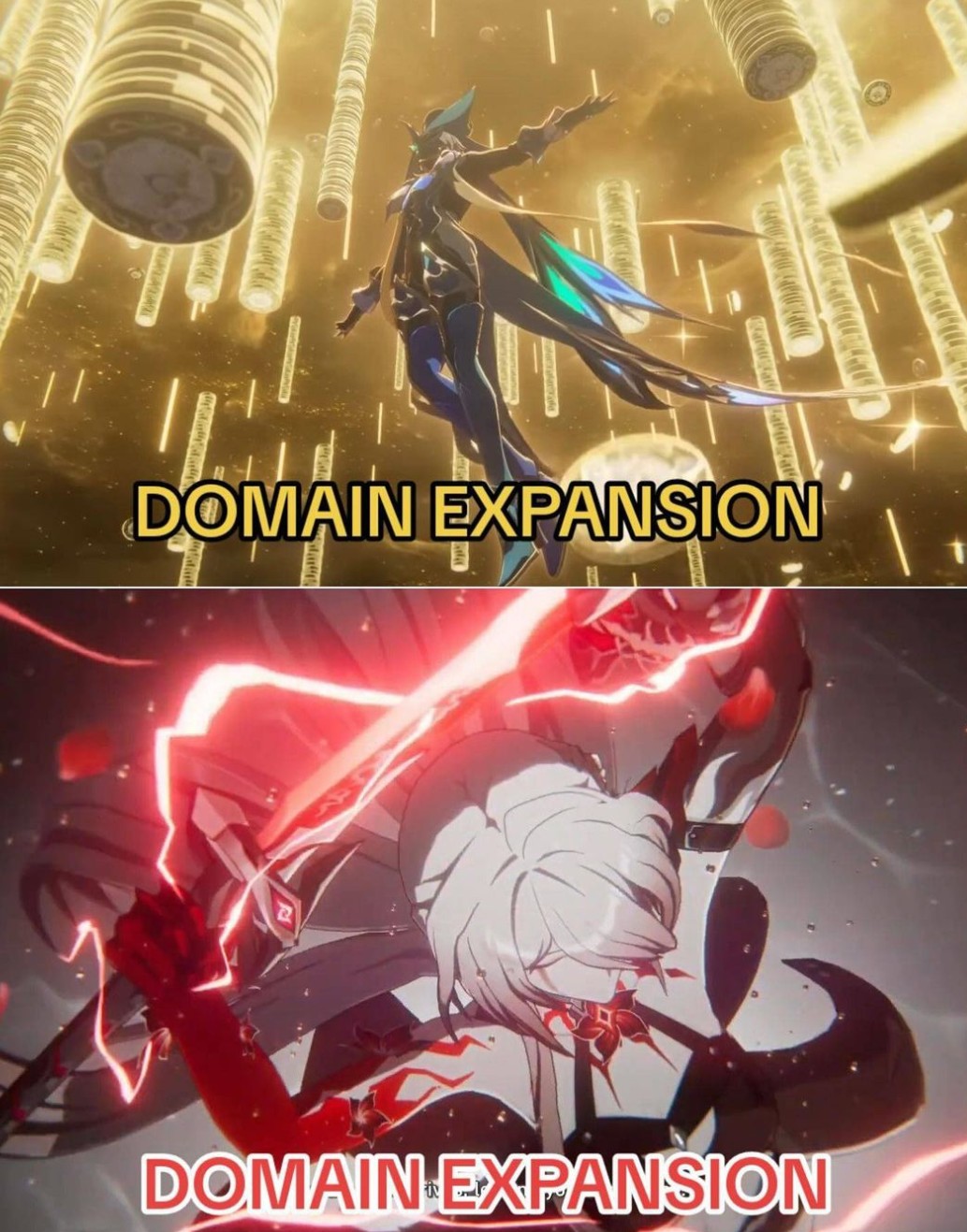 Adventurine thinks he Gilgamesh summoning all those coins😂😂😂 imagine it ...