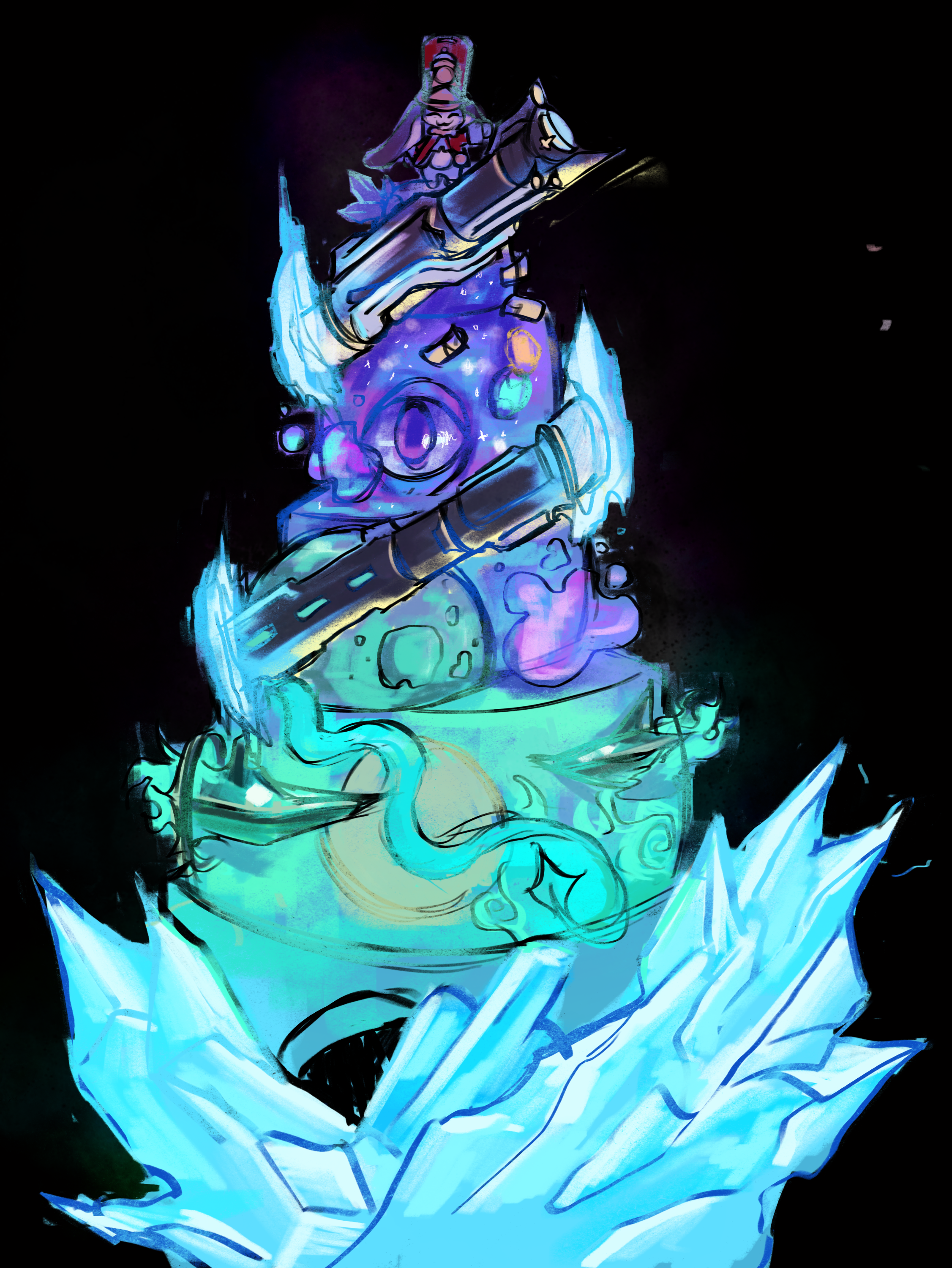 My take on the anniversary cake! Honkai: Star Rail | HoYoLAB
