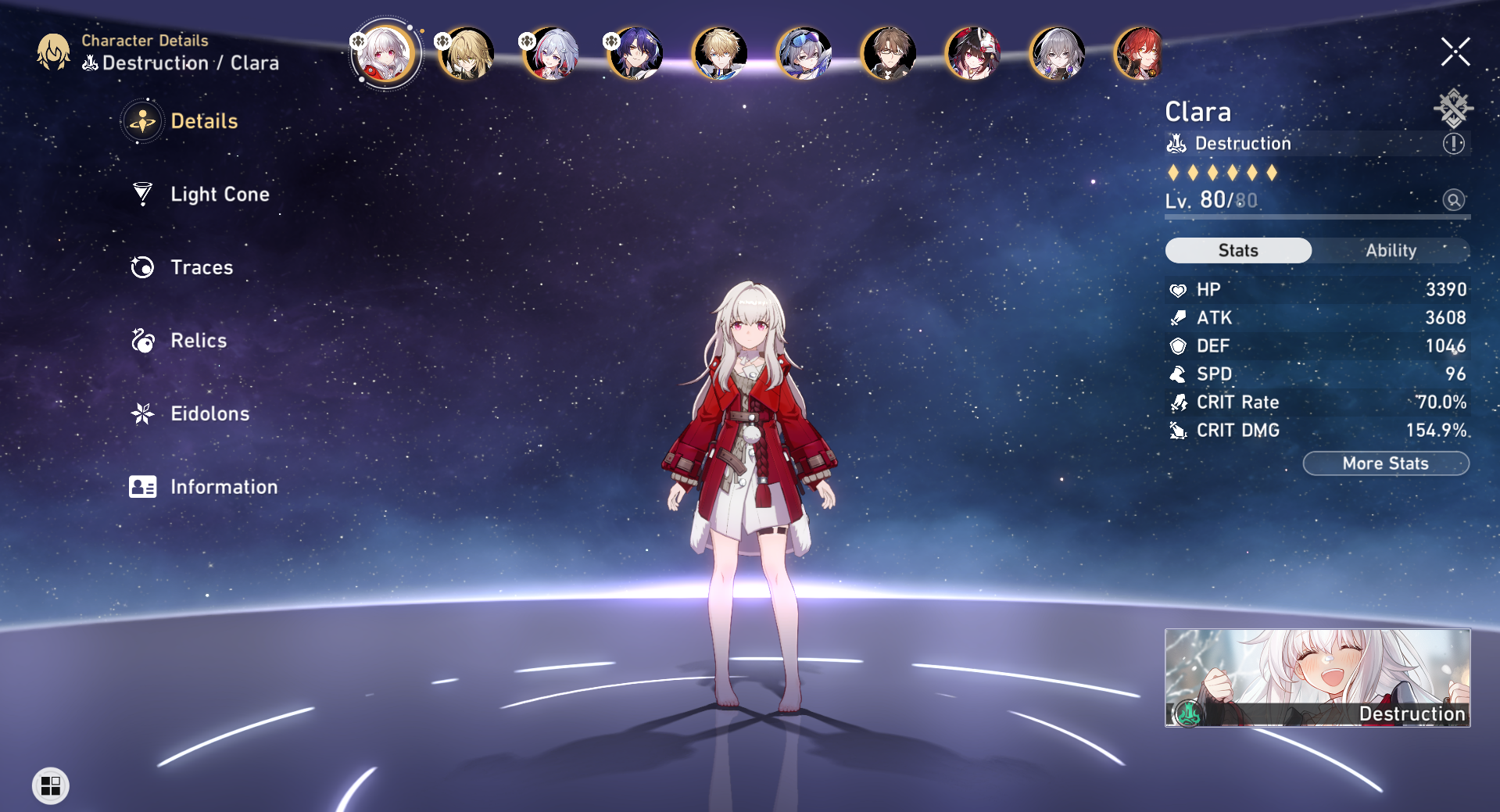 Rate my Clara build! Honkai: Star Rail | HoYoLAB