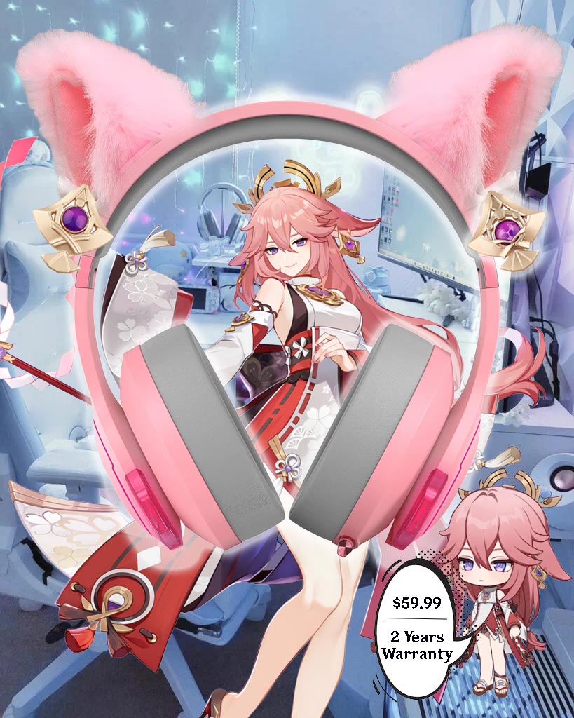 [Product Concept] 💮 Yae Miko's Headset Wriothesley's Tea ☕️ Genshin ...