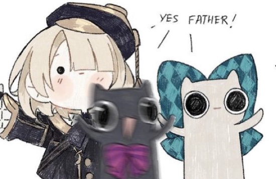 I LOVE HOW THIS ARTIST DRAWS LYNEY SO MUCH ITS SO CUTE Genshin Impact ...