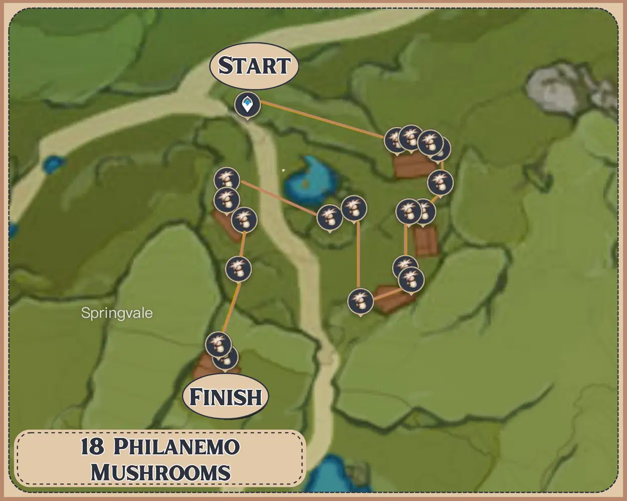 {Philanemo Farming} ~ Guide to All 53+ Mushrooms: Mapped Harvest Routes ...