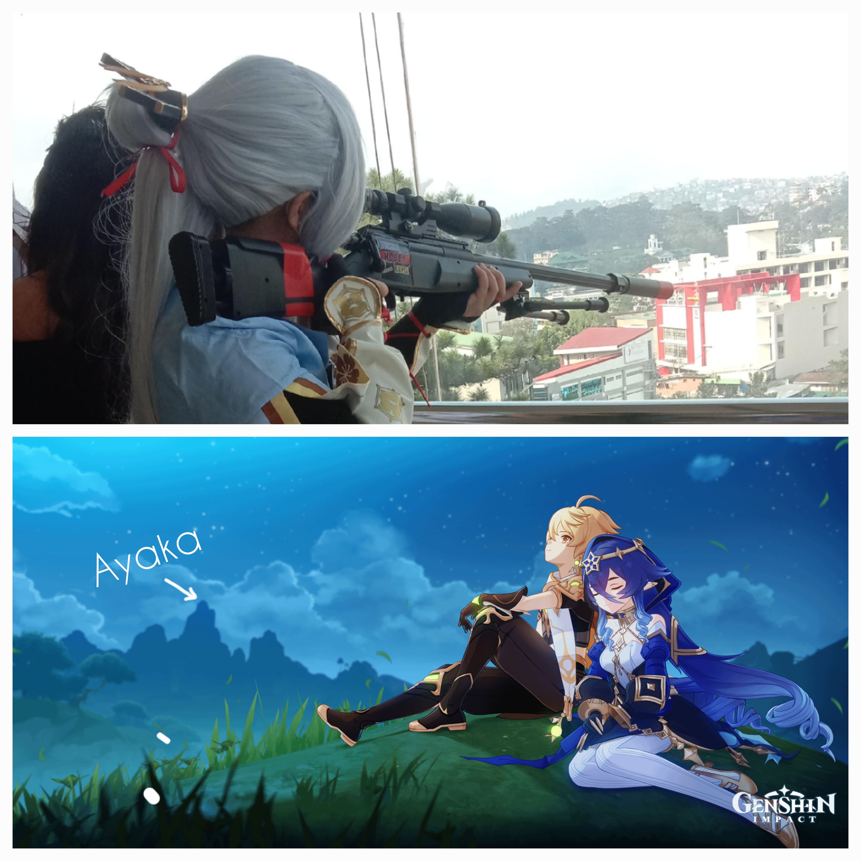 AYAKA CALM DOWN THERE IS NO NEED FOR THE SNIPER. Genshin Impact | HoYoLAB