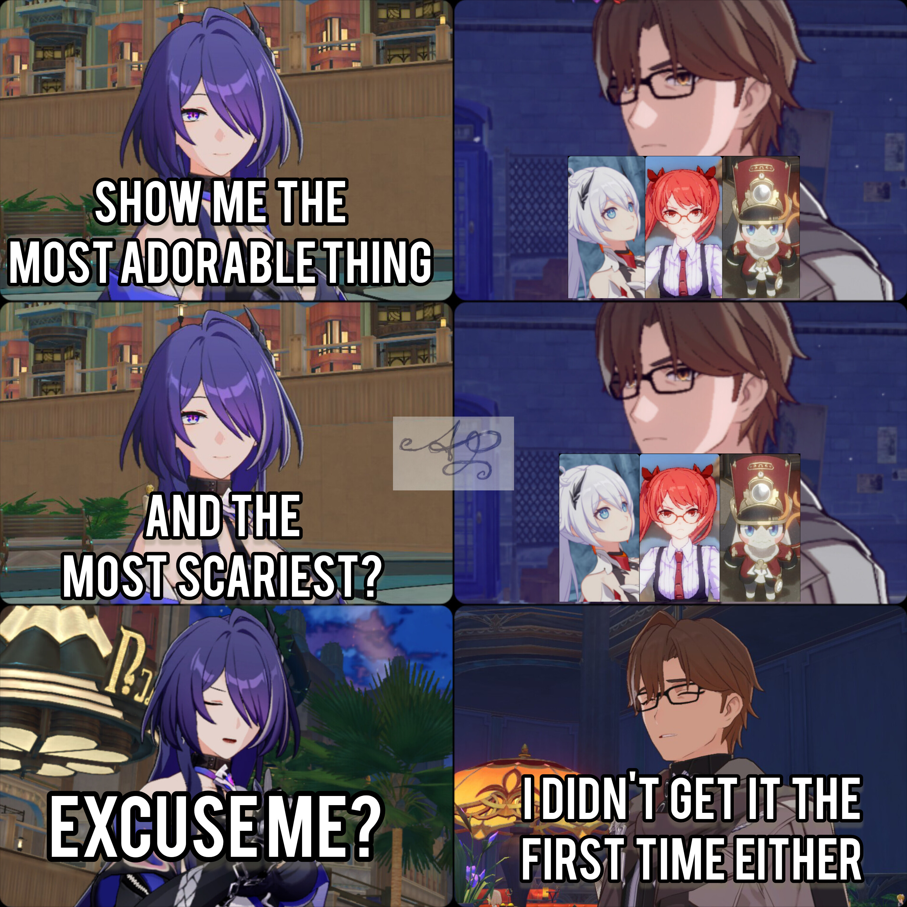 Acheron Meme Day 8 (Feat. Yang Welt) Honkai: Star Rail | HoYoLAB