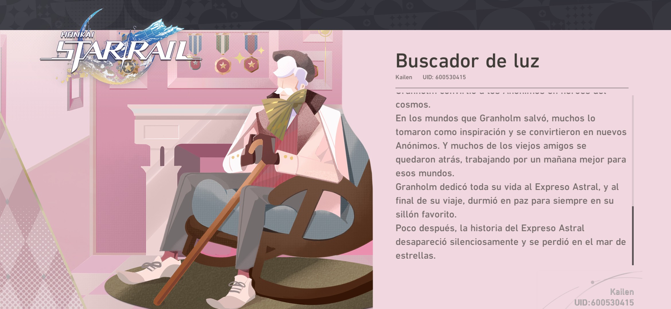 Soy un abuelo. Honkai: Star Rail | HoYoLAB