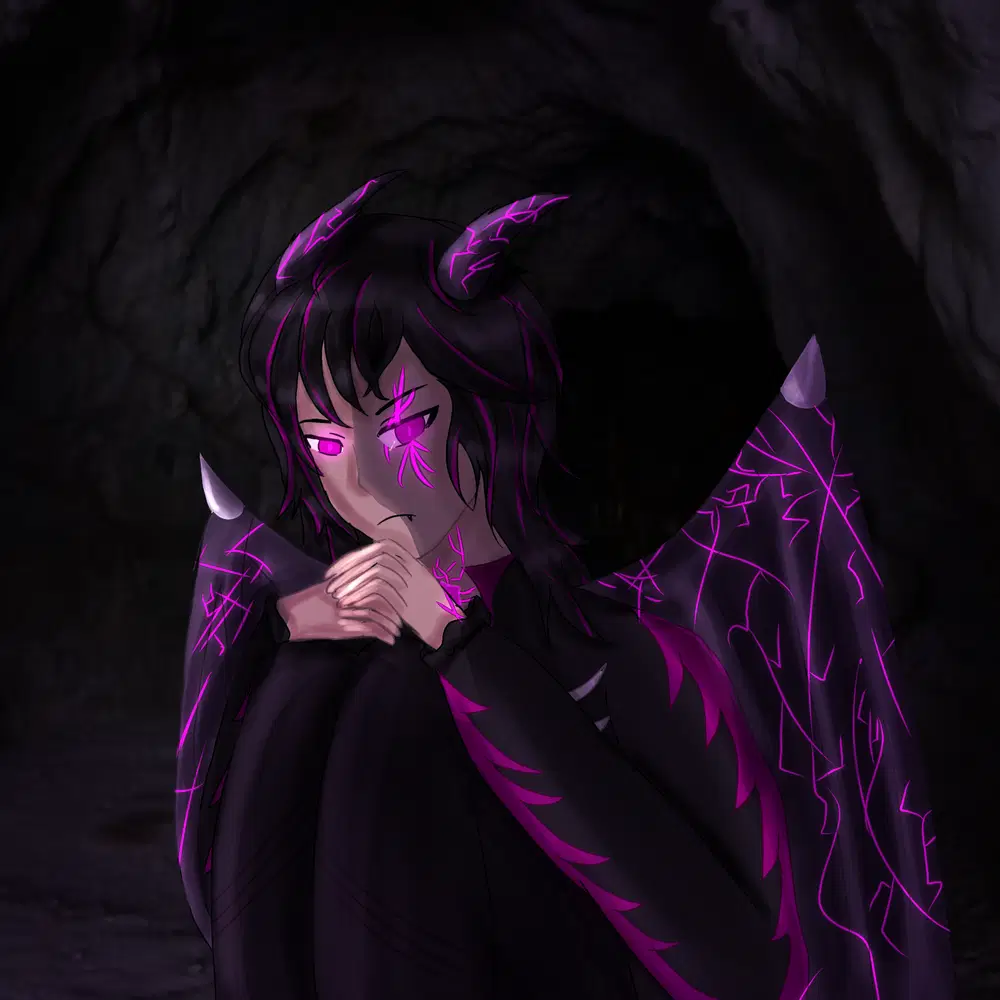 human with dragon features