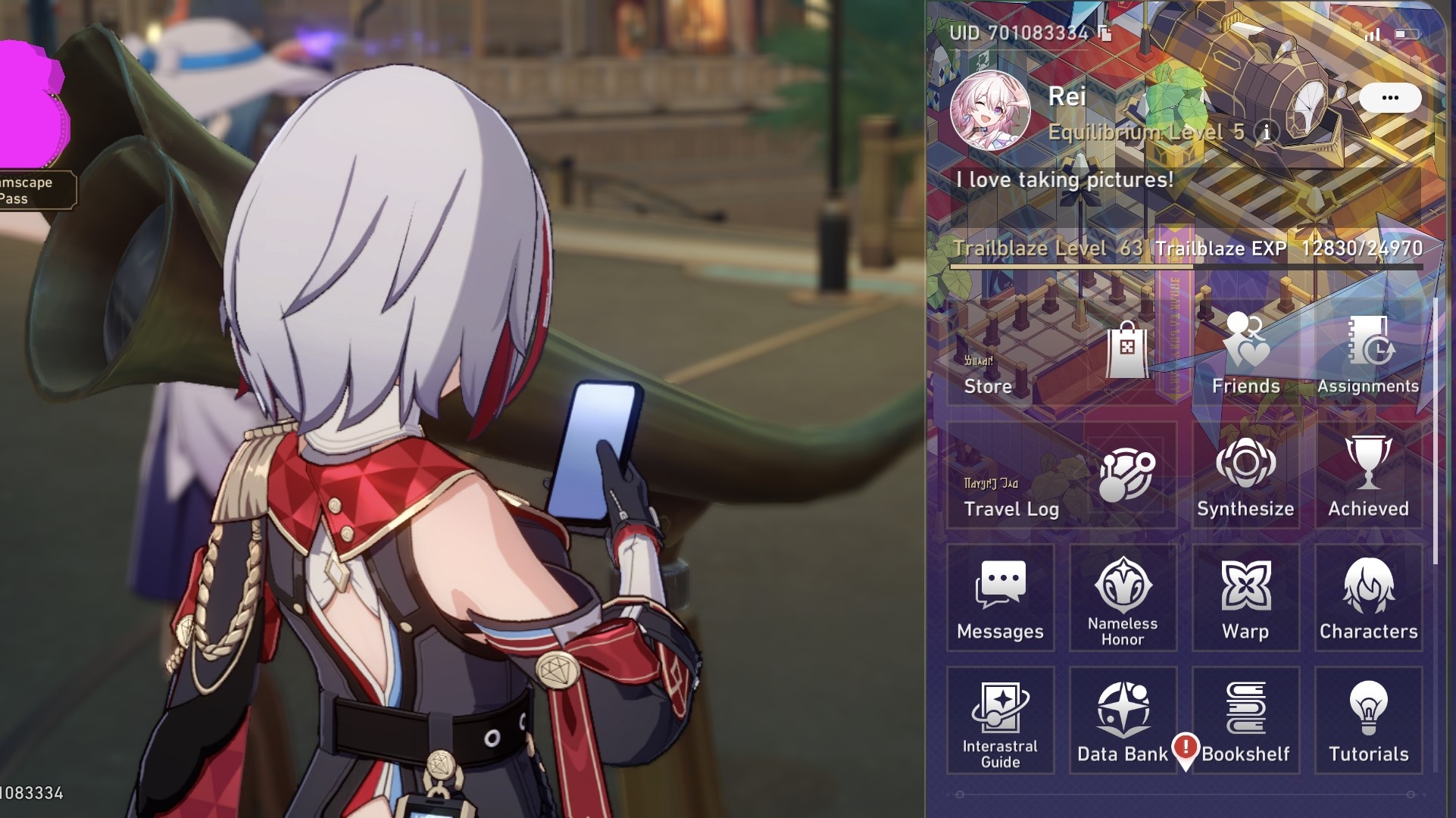 My phone is having an infection or something like this pink thing is ...