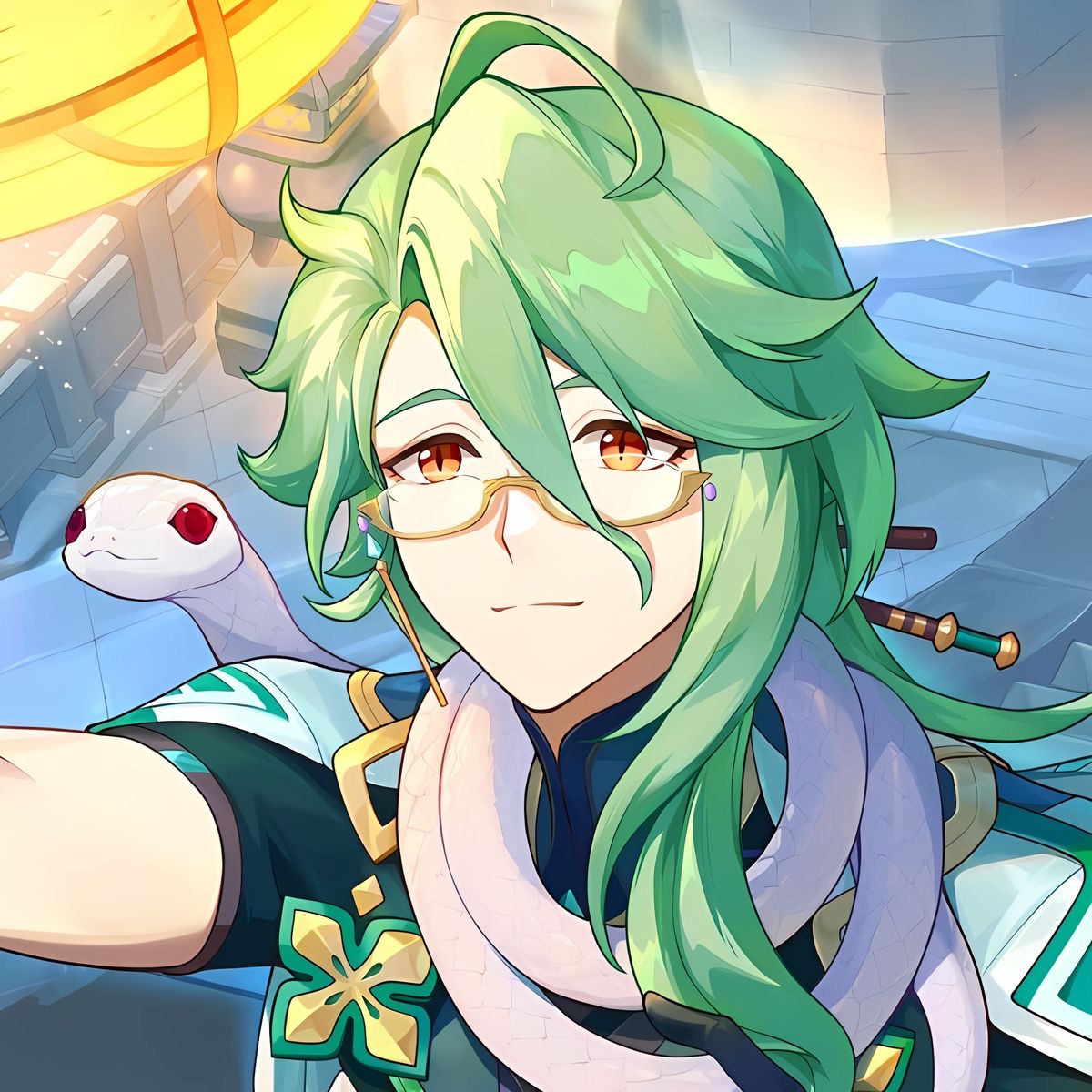 When they both have snakes Genshin Impact | HoYoLAB