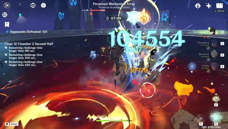 carried my spiral abyss Genshin Impact | HoYoLAB