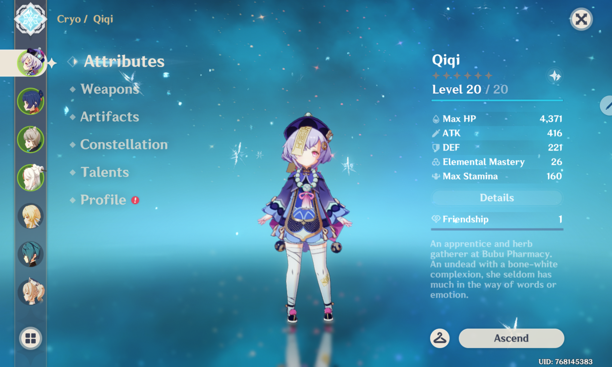 why qiqi? I mean I like you but man, I just wanted to build pity!... Genshin Impact | HoYoLAB