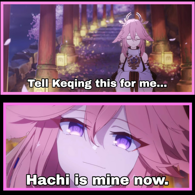 Genshin Impact Yae Miko meme I created way back. Genshin Impact | HoYoLAB
