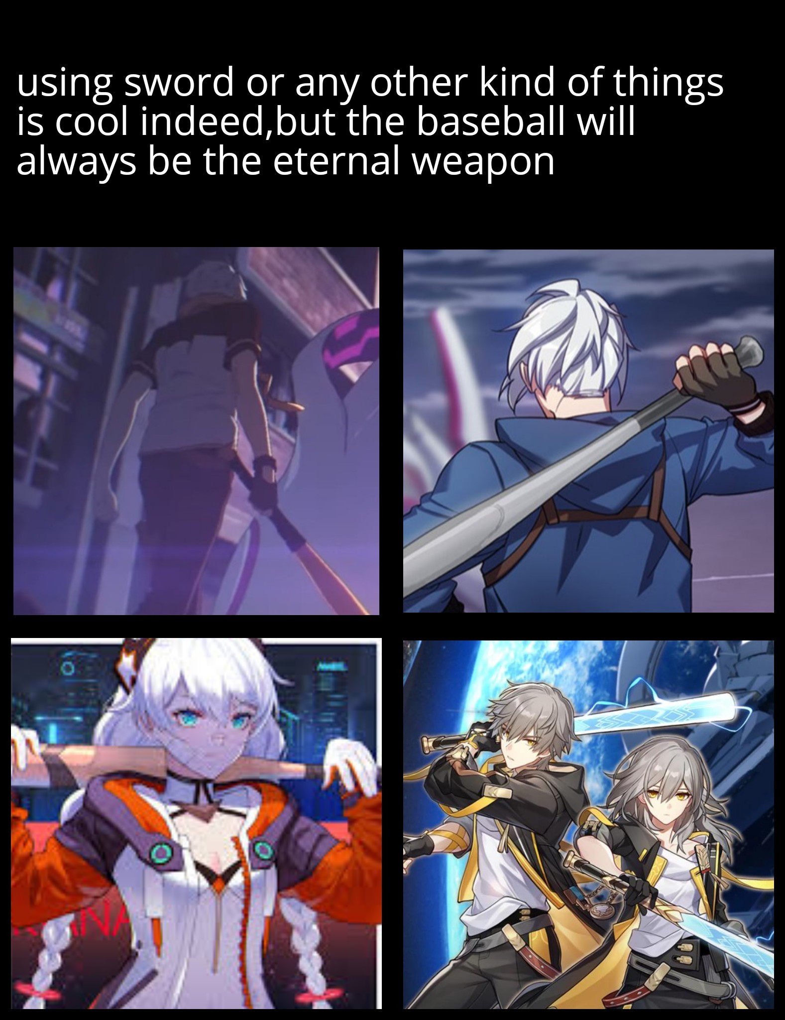 Baseball bat ain't exclusive weapon for kaslana now. Honkai Impact 3rd ...