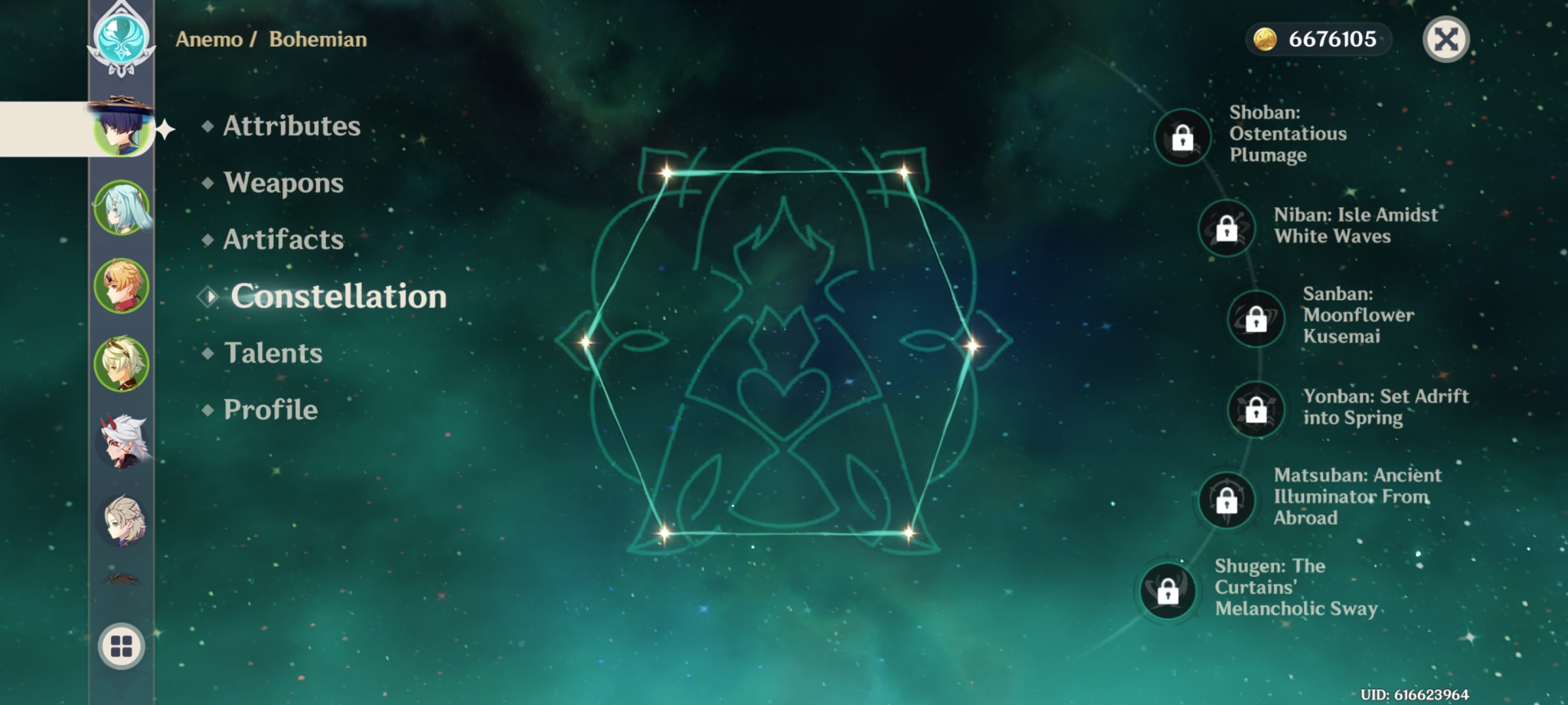 Wanderer Constellation Genshin Impact | HoYoLAB