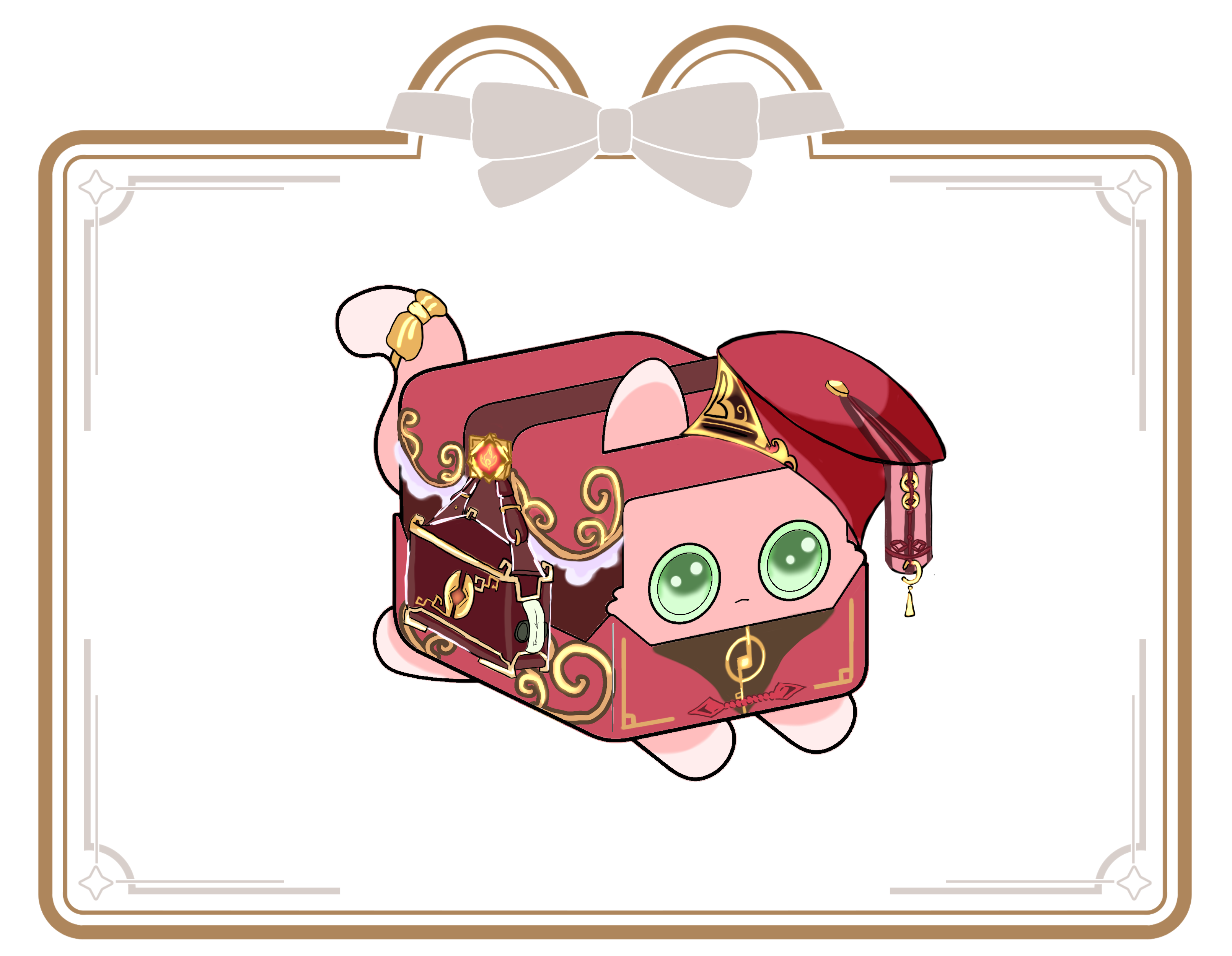 Yanfei Catified Teyvat Genshin Impact | HoYoLAB