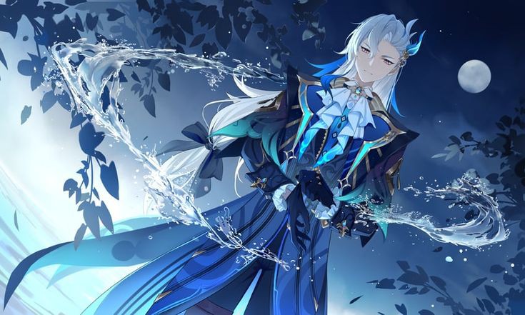 Neuvillette...Keyboard Wallpaper Genshin Impact | HoYoLAB