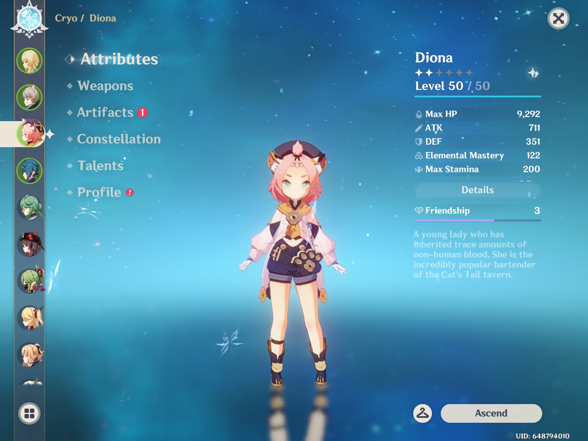 Is this a good build for Diona? Genshin Impact | HoYoLAB