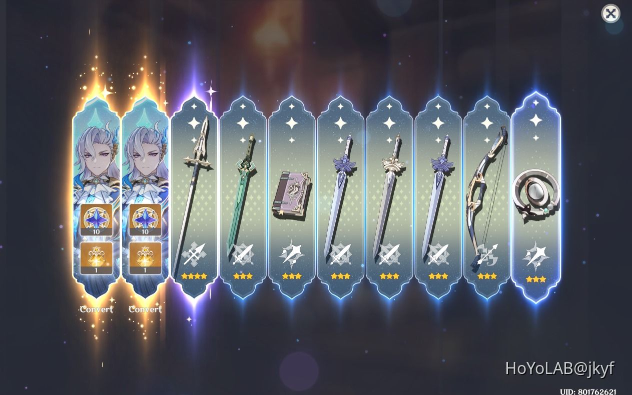 60 pulls for 2 Neuvillette and his weapon! Genshin Impact | HoYoLAB