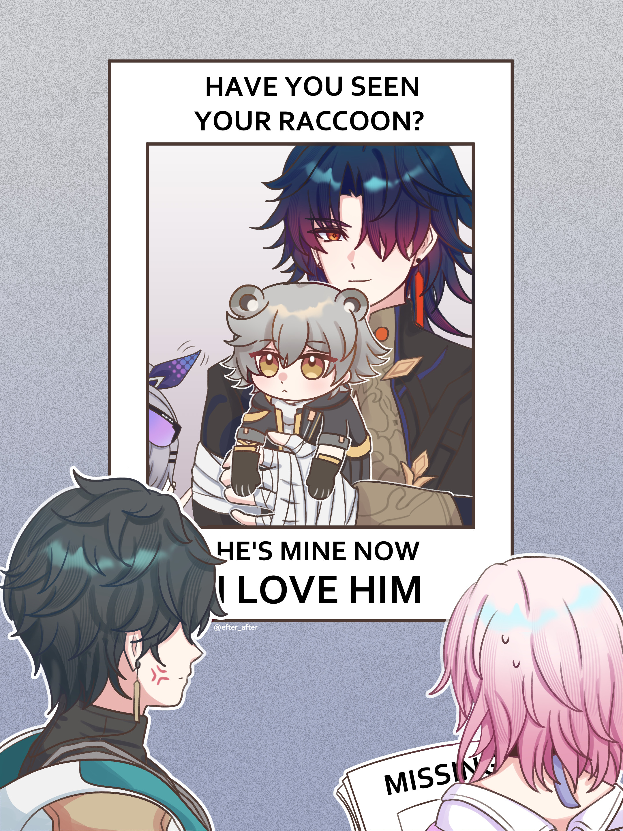 If Sliver Wolf and Blade playfully tease Dan Hang and March 7th for ...