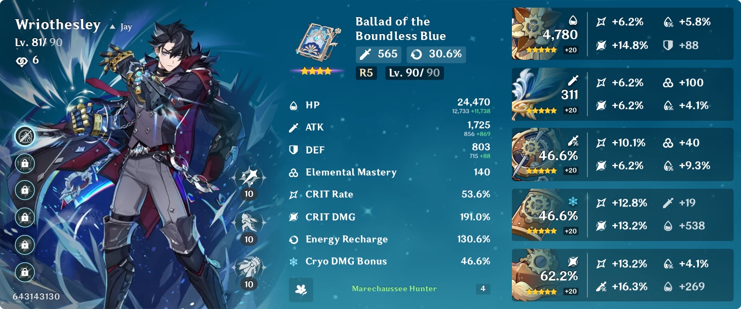 Wrio needs a new weapon Genshin Impact | HoYoLAB