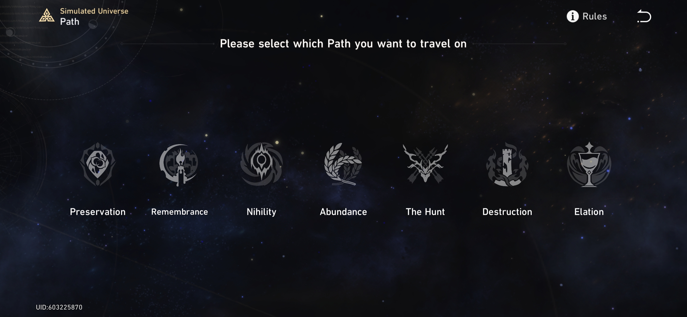 Simulated Universe Paths Honkai: Star Rail | HoYoLAB