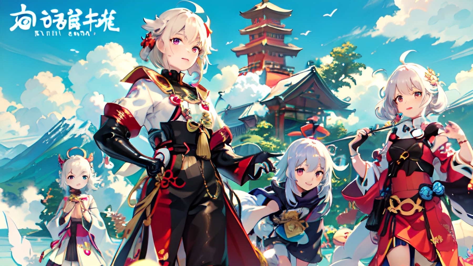 Genshin impact characters in REALIFE! Traditional Chinese dress Genshin ...
