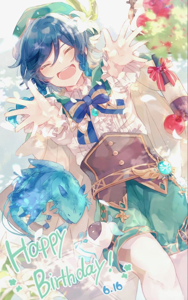 it's my birthday today :3 Genshin Impact | HoYoLAB