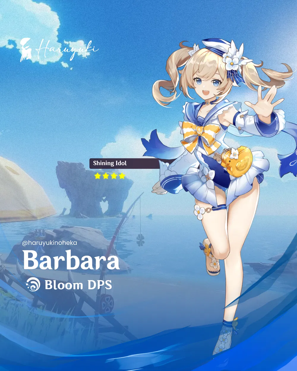 [Mini Guide] Barbara Build Bloom DPS 💦 Genshin Impact | HoYoLAB