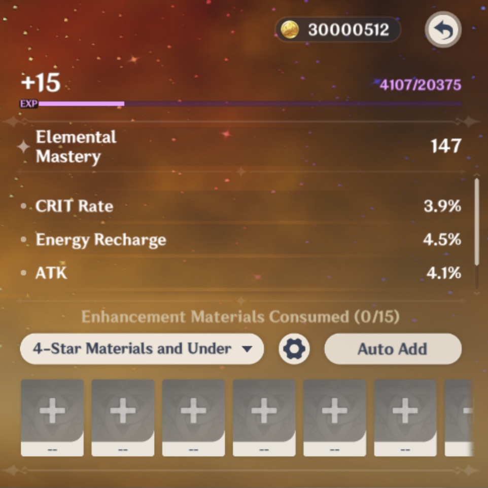 Hey, come and upgrade artifacts with me! Genshin Impact | HoYoLAB