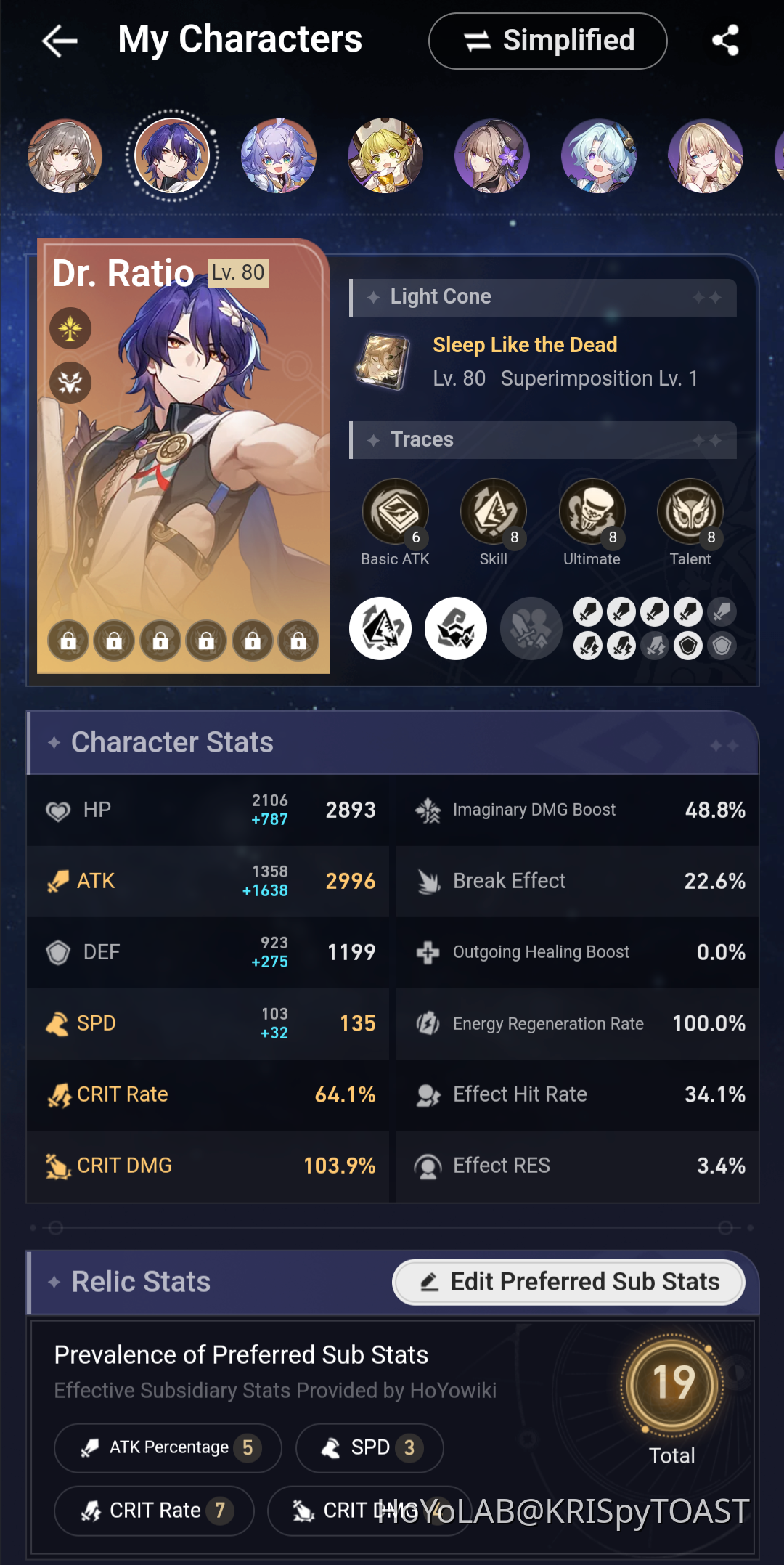 Good Dr.Raito Build? Honkai: Star Rail | HoYoLAB