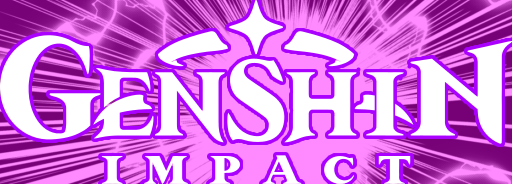 Genshin Logo Electro Edition! Genshin Impact | HoYoLAB