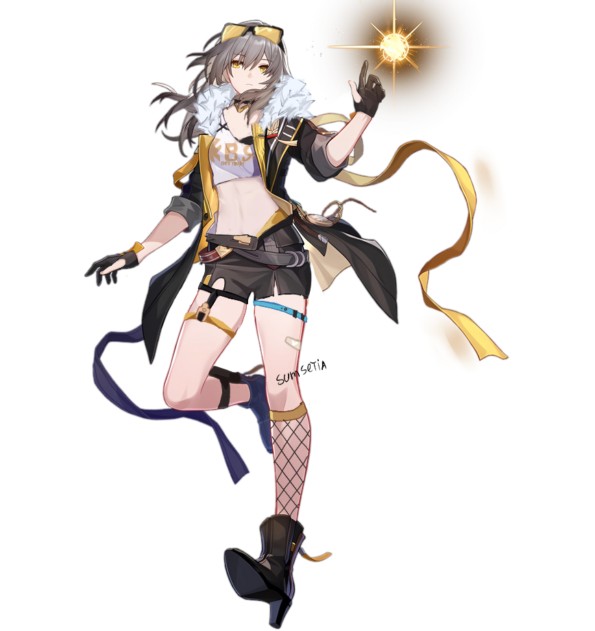 Stelle in Silver Wolf clothes Honkai: Star Rail | HoYoLAB