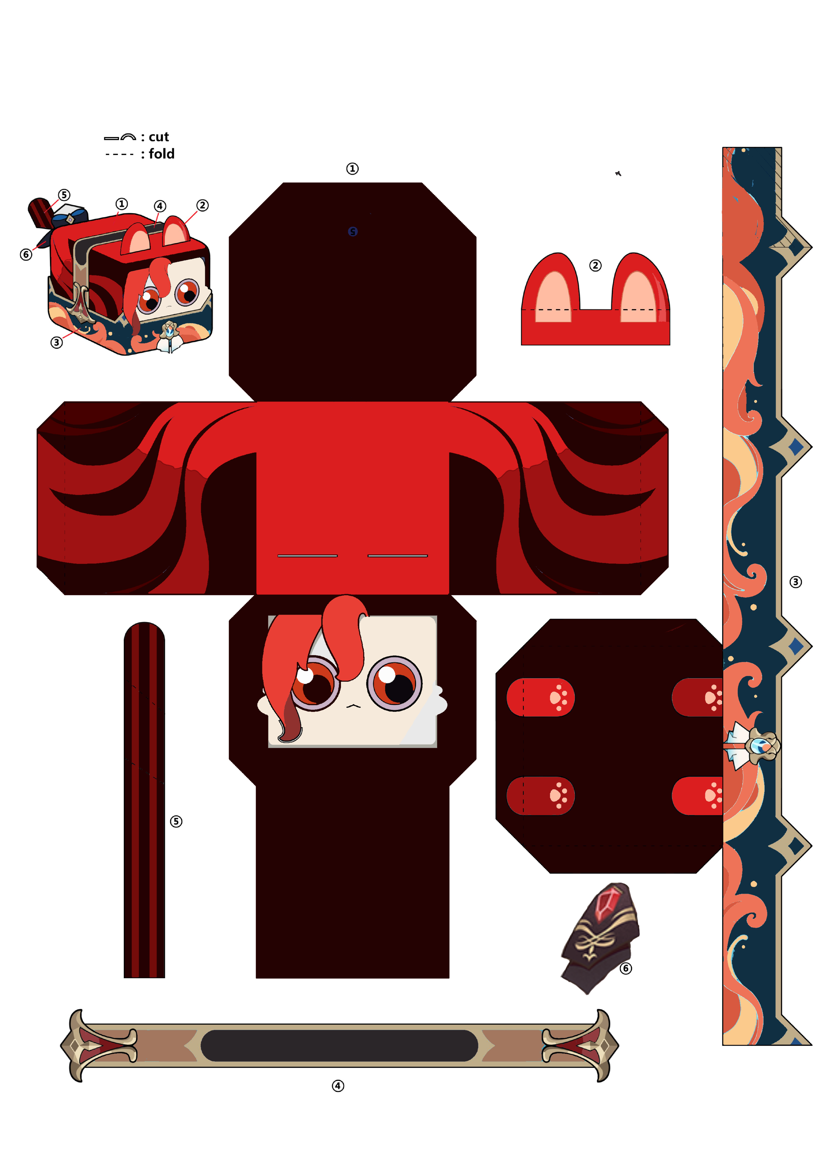 diluc kitty crate template. Genshin Impact | HoYoLAB