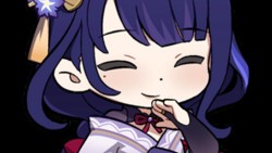 Share the Raiden Shogun emojis you often use and give them suitable ...