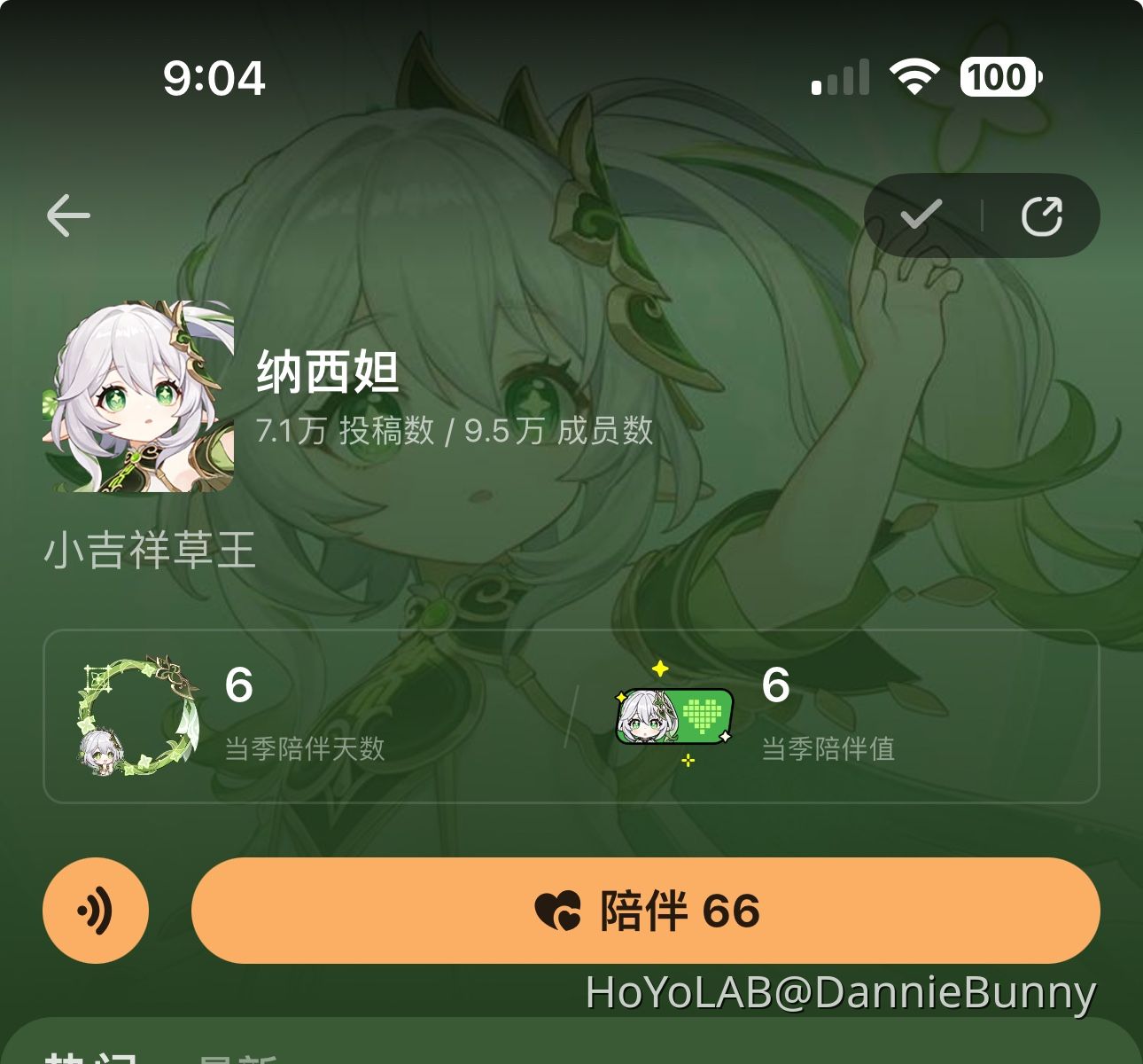 第66天的陪伴，刚好当季也是6 Genshin Impact | HoYoLAB