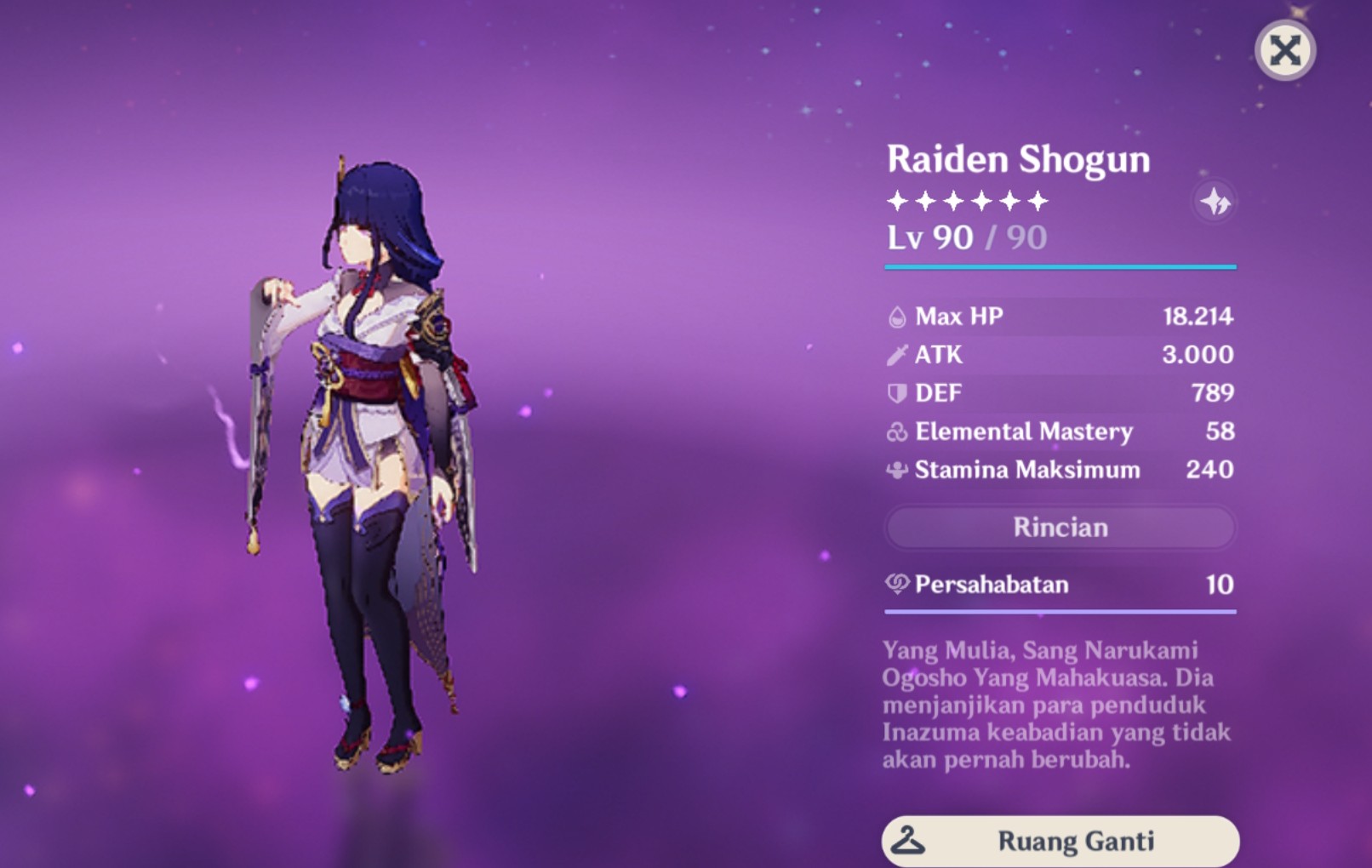 Raiden Shogun Genshin Impact | HoYoLAB