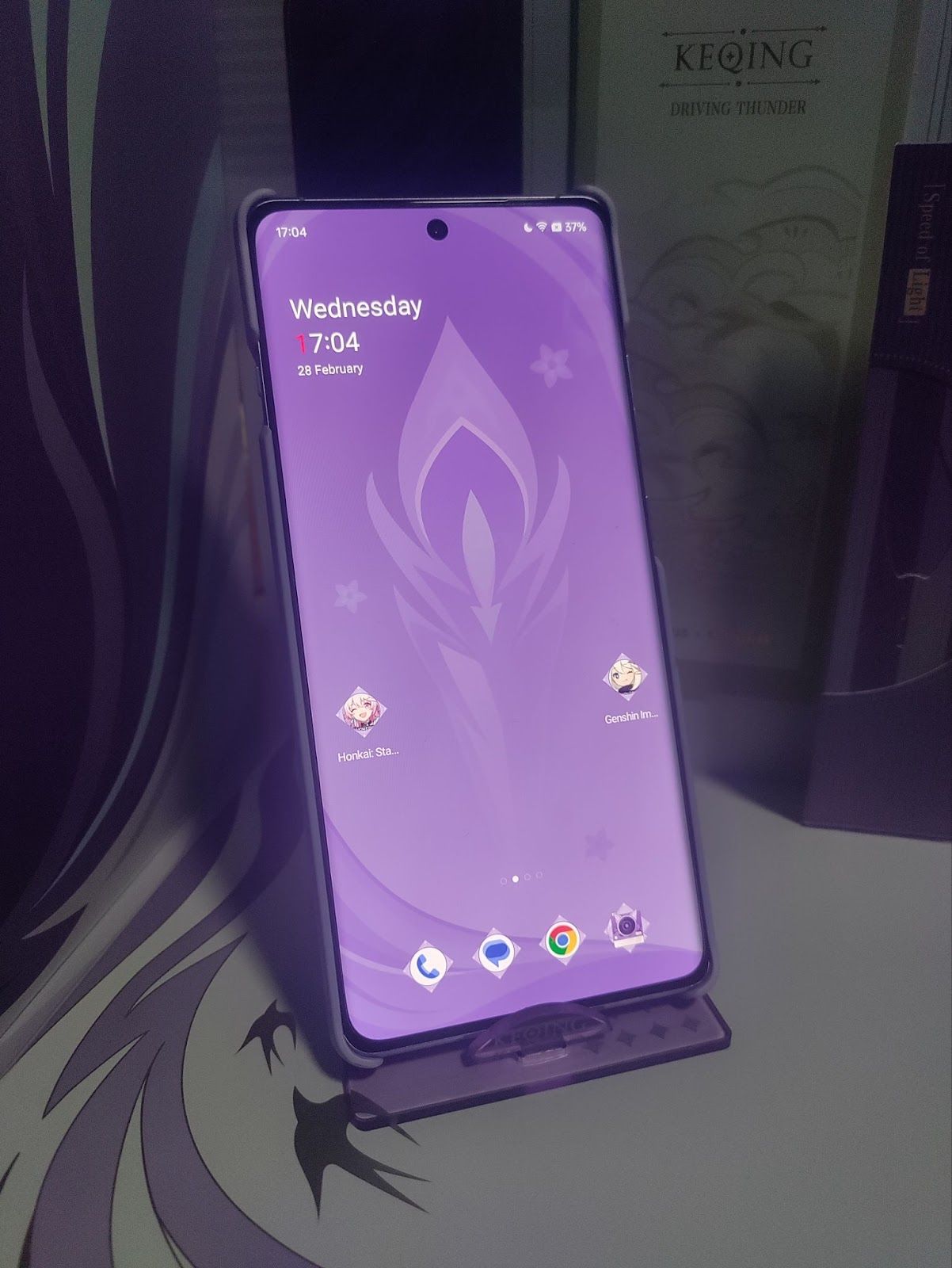 Genshin Impact Edition 12R - The Keqing phone review Genshin Impact ...