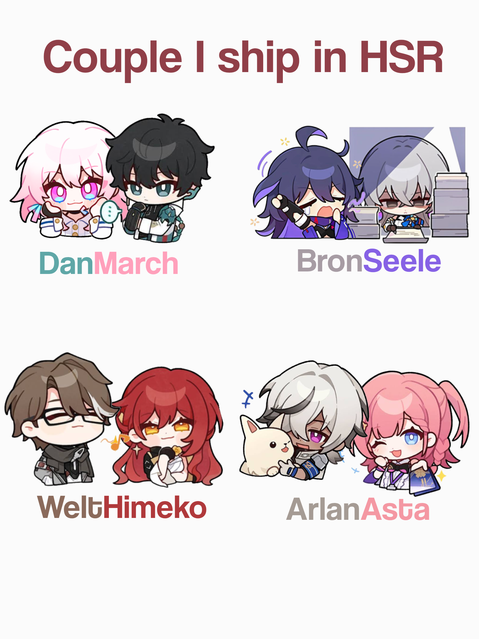 Couple I ship in HSR Honkai: Star Rail | HoYoLAB