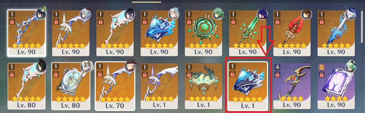 Weapon refine or use for other character? Genshin Impact | HoYoLAB