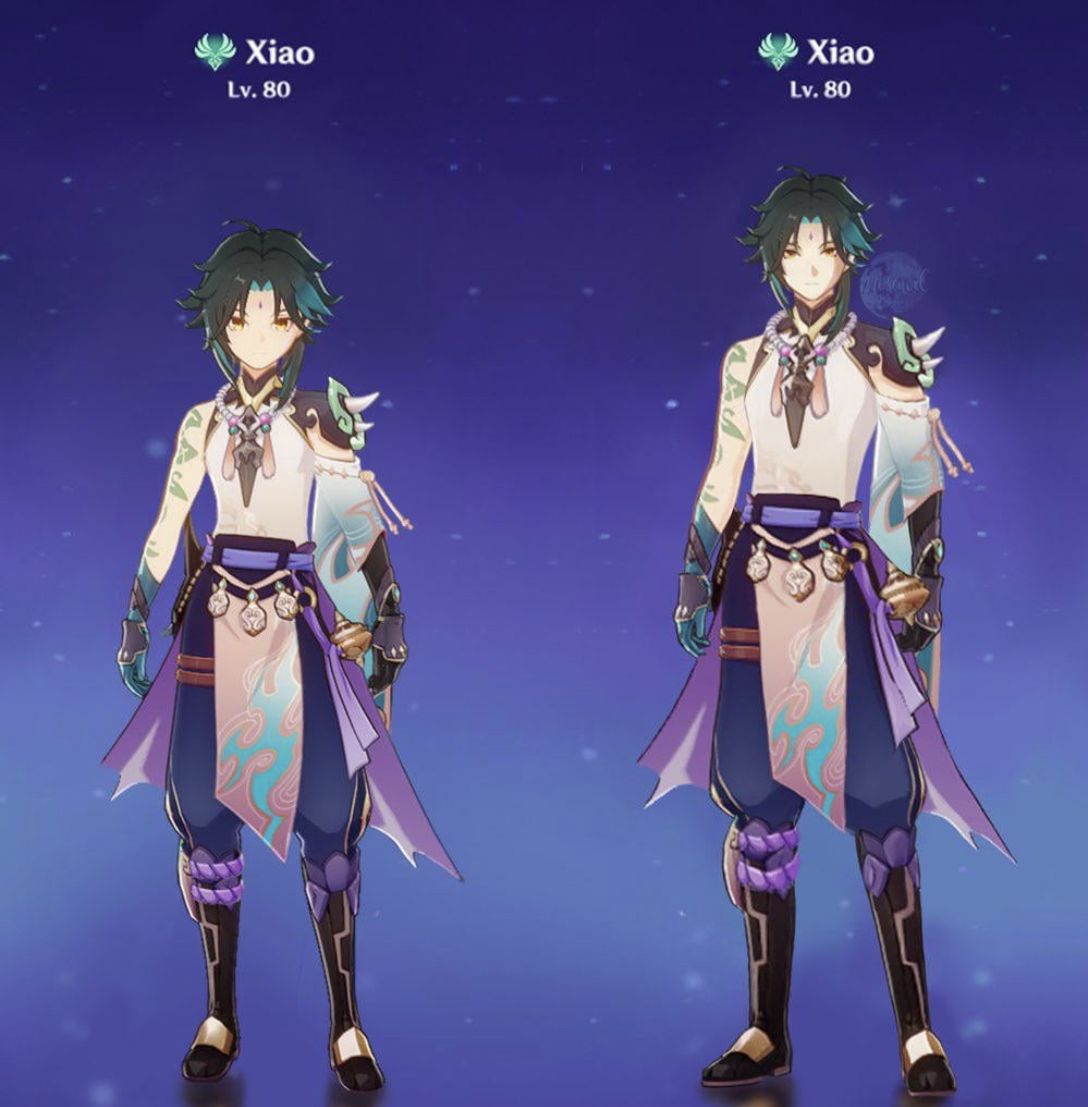 Xiao if tall Genshin Impact | HoYoLAB