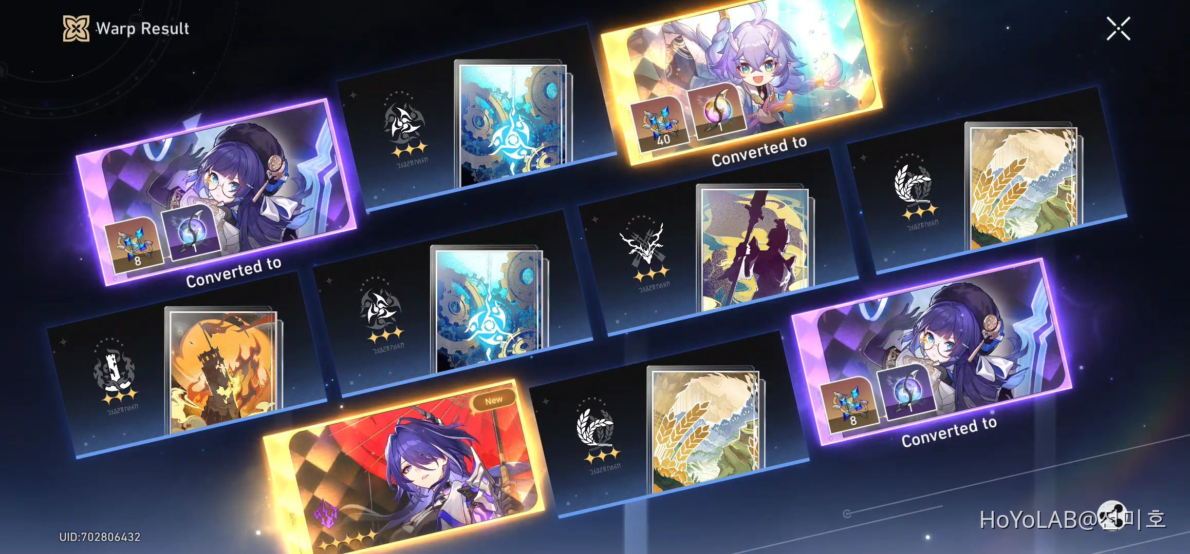 I just did a 10-pull on Acheron's banner and- ?? Honkai: Star Rail ...