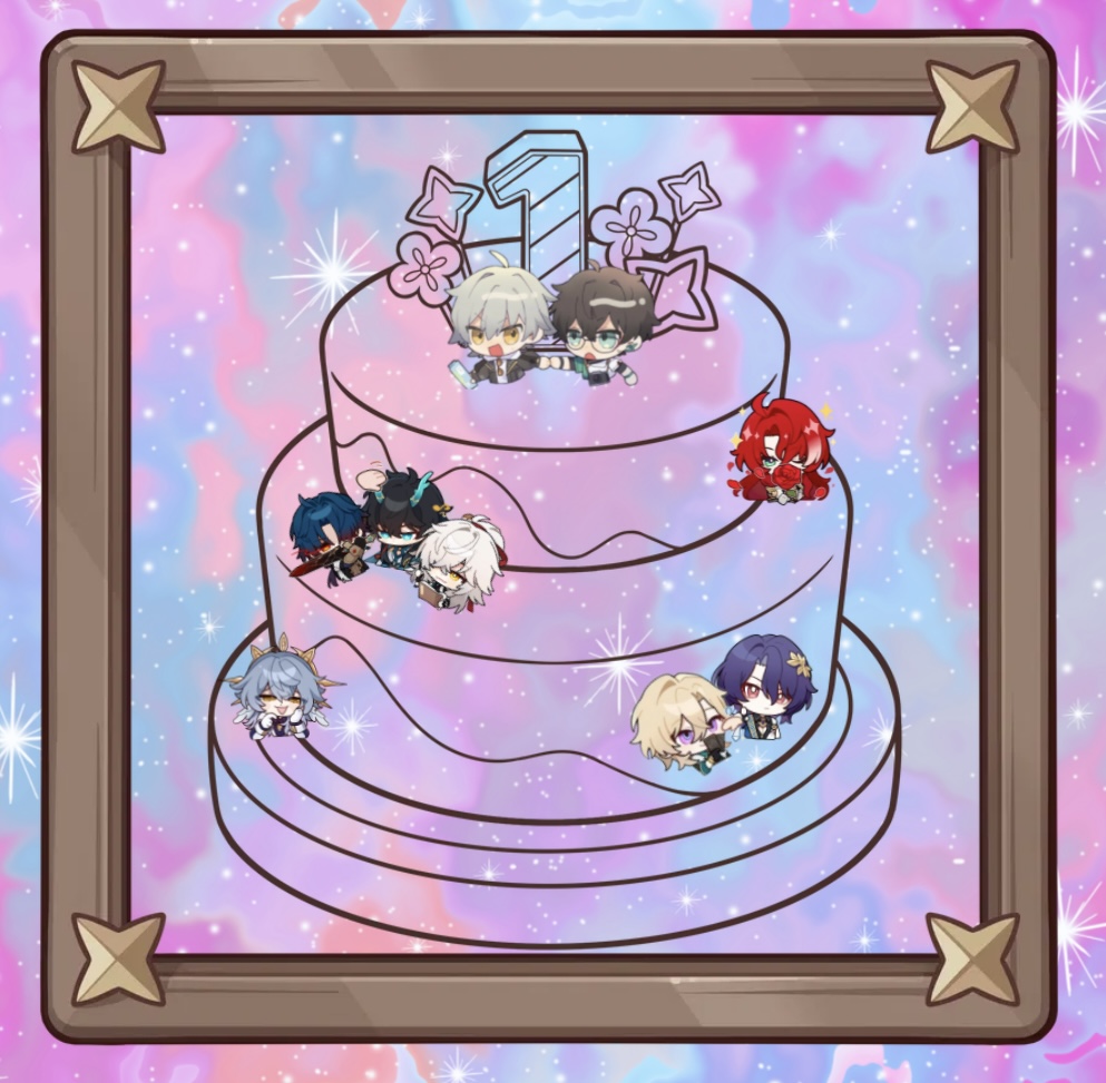 HSR Anniversary Husbando Cake Honkai: Star Rail | HoYoLAB