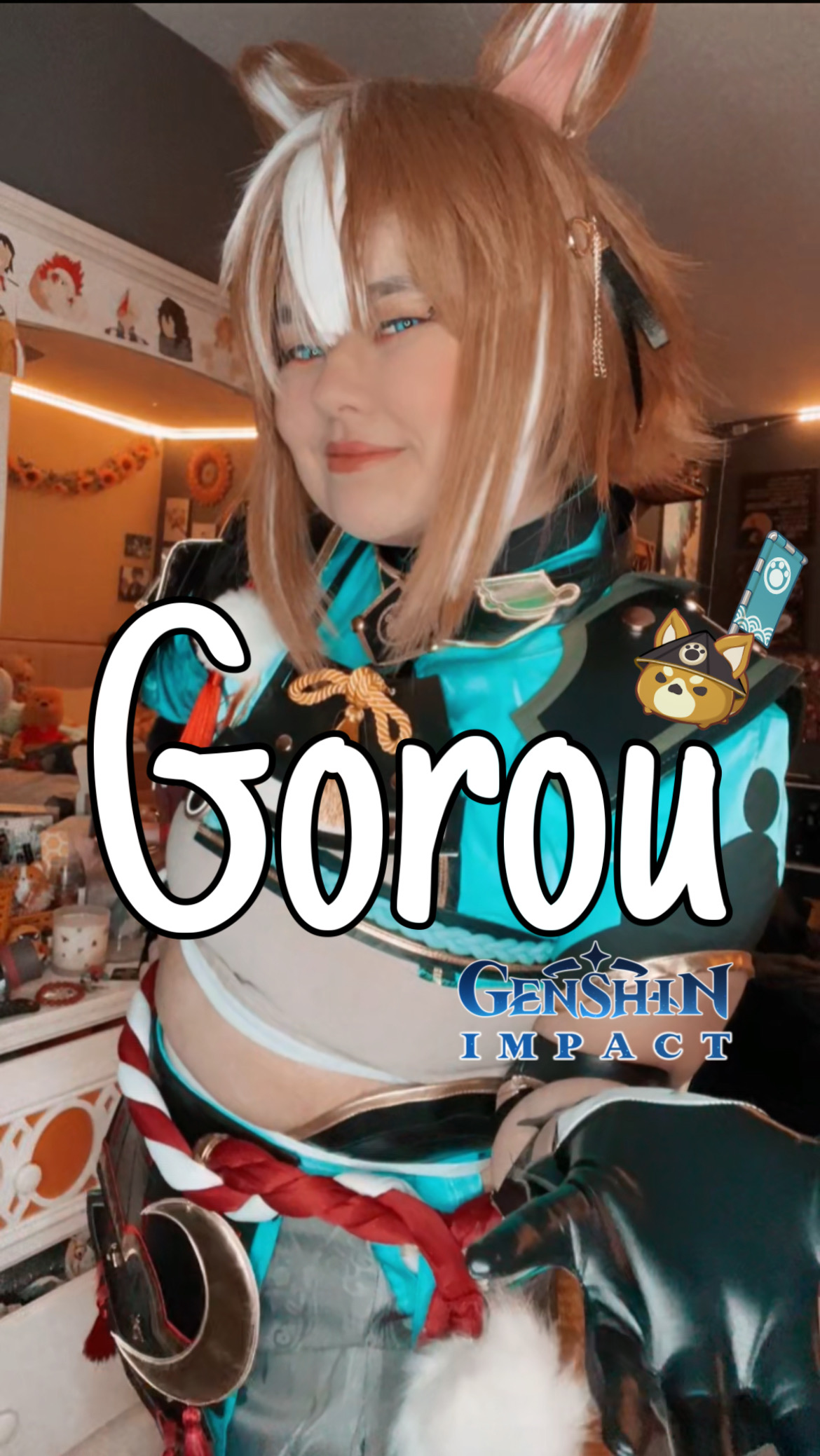 Gorou Cosplay 🐶🩵 Genshin Impact | HoYoLAB